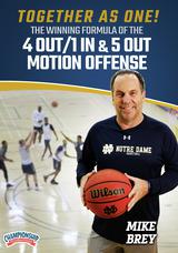 Basketball: 4-Out 1-In Motion