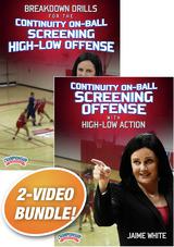 Continuity On-Ball Screening Offense with High-Low Action - Basketball ...